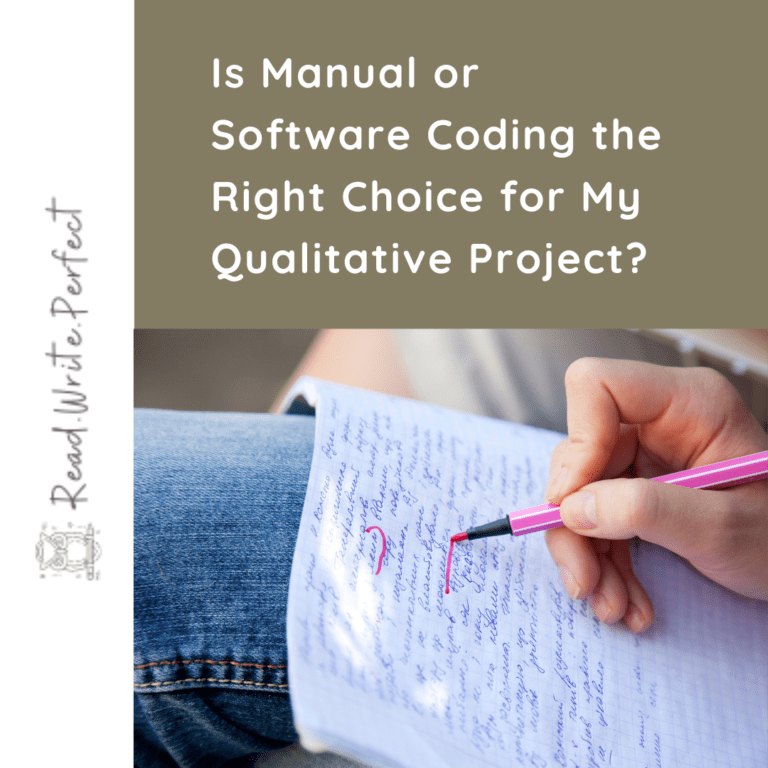 Manual vs. Software Coding for Qualitative Dissertations: Which Is ...